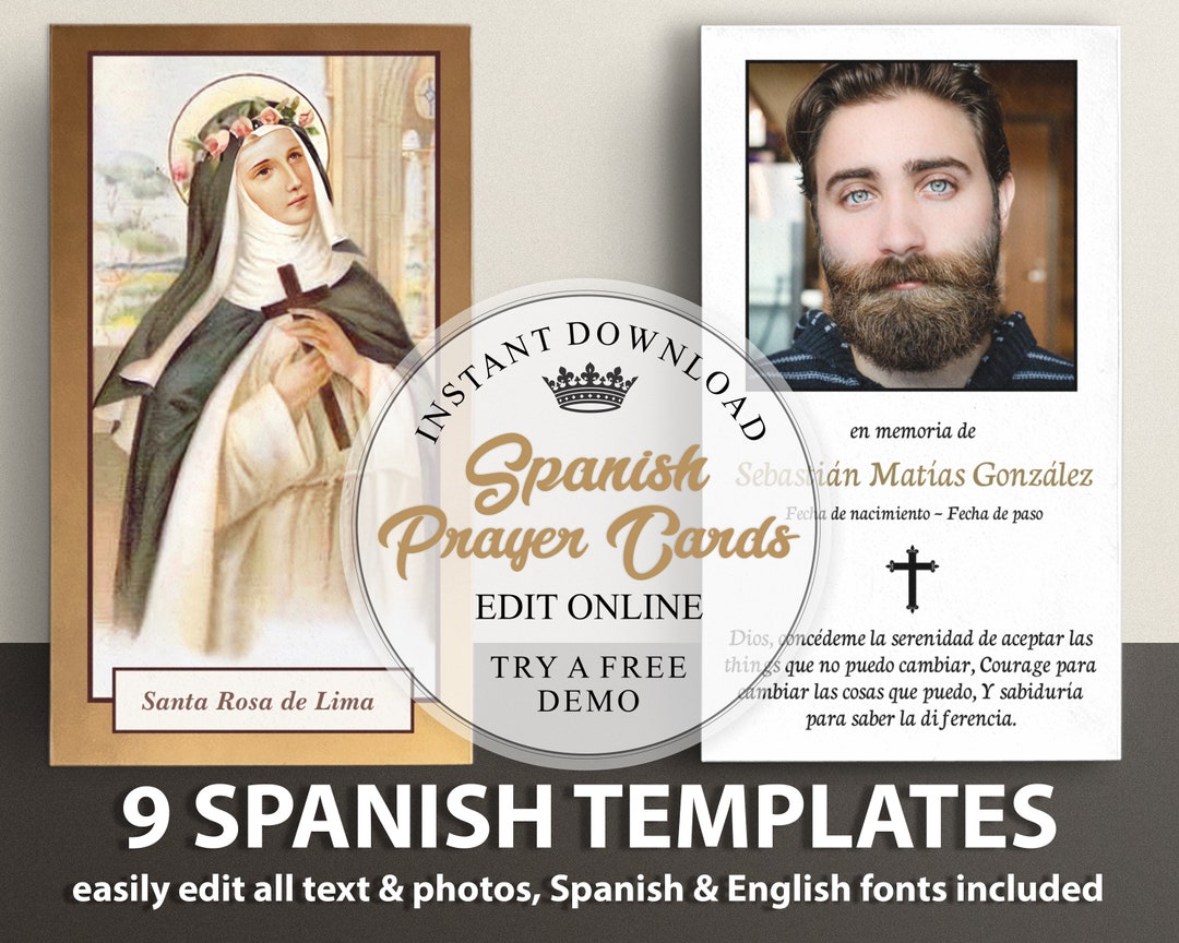 Prayer Cards, St Rose of Lima, Memorial Prayer Cards, Catholic Prayer ...