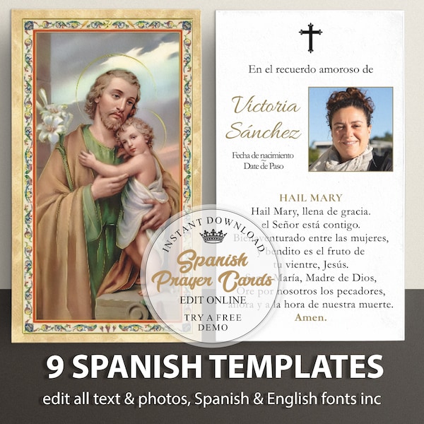 Catholic Spanish Prayer Poster - Etsy