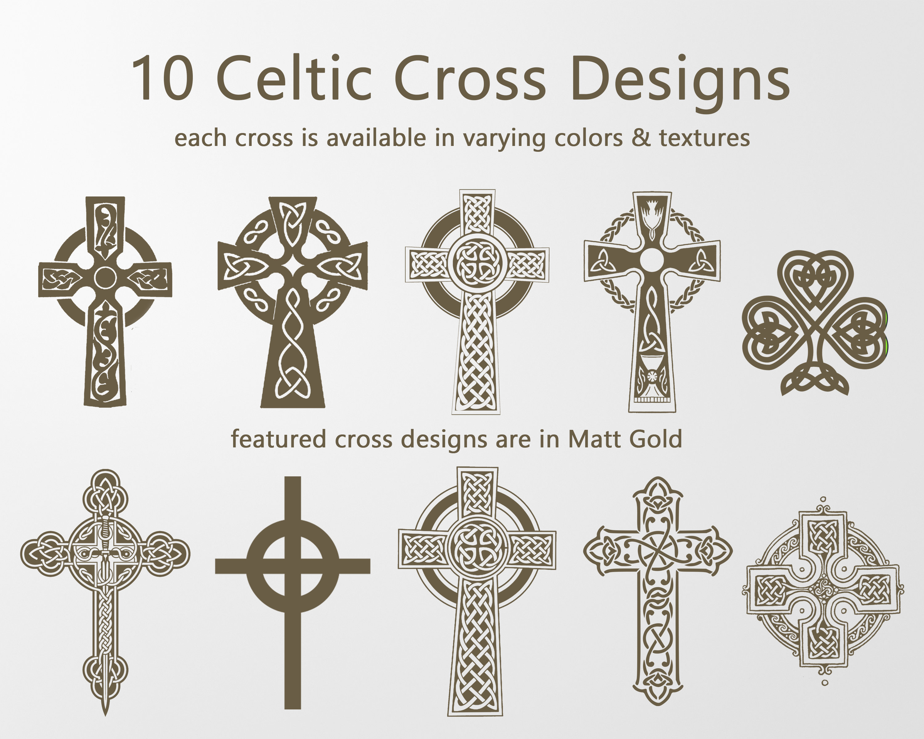Celtic Cross Design Templates
