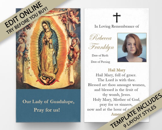 Prayer Cards Spanish Prayer Cards Catholic Prayer Cards - Etsy