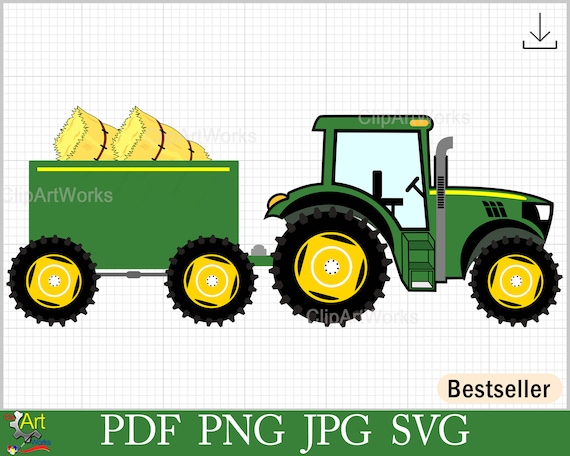 Clipart John Deere Tractors