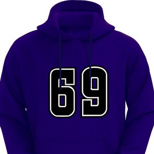 Jersey Numbers Clipart - Etsy