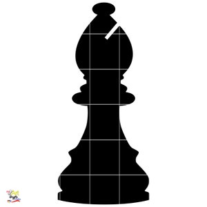 Chess SVG Clipart Bundle – King Queen Pawn Silhouettes for Cricut ...