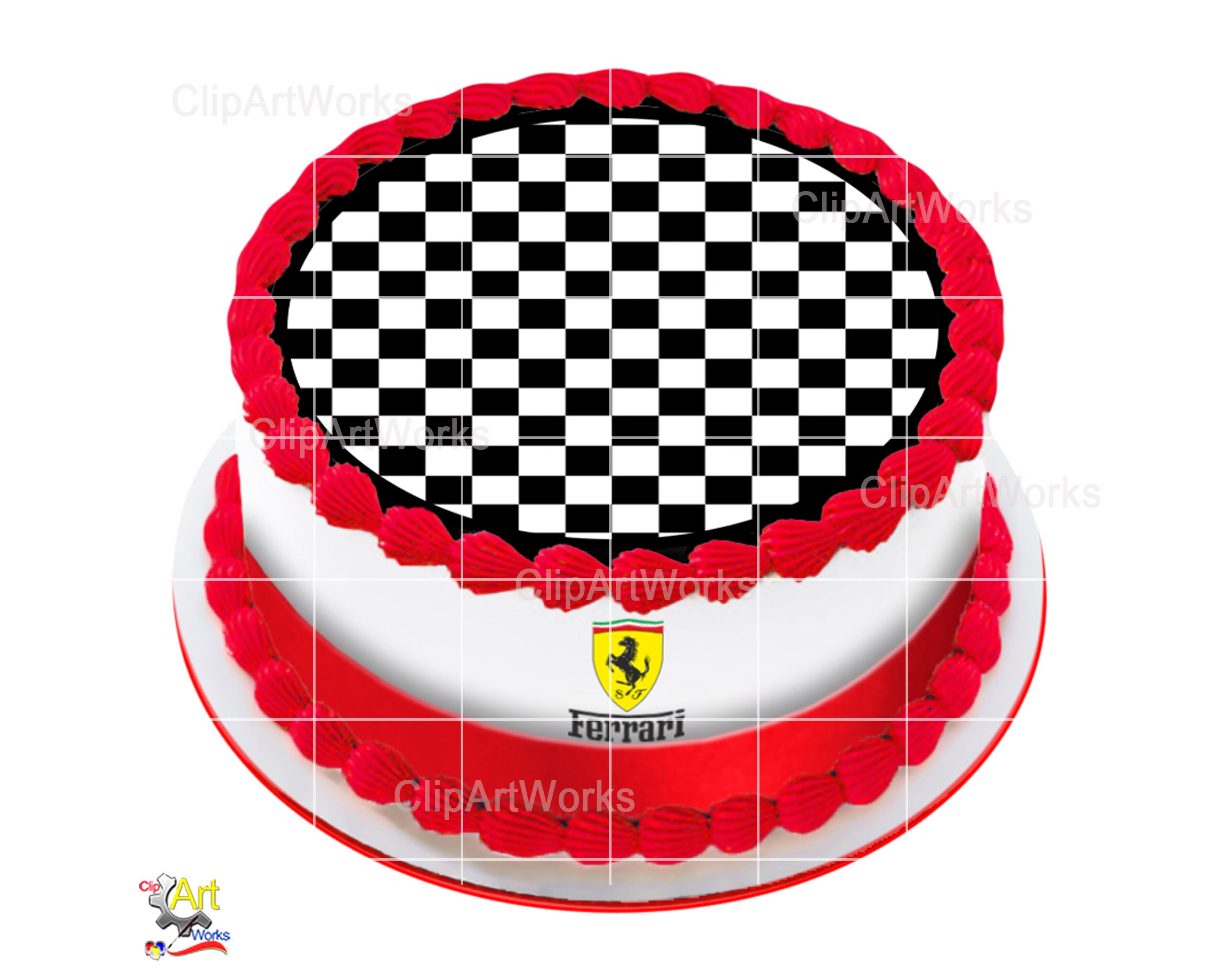 Black and White Seamless Checkered Pattern Png Svg Eps Dxf, Black and ...