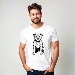 Staffordshire Bull Terrier Svg Png Dxf Eps Jpg Pdf – Staffy Dog Clipart ...