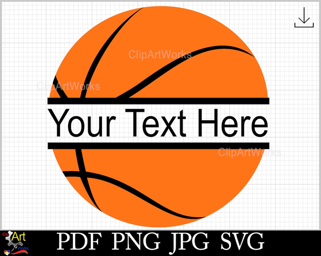 Basketball Clipart: 4 Image Set (digital Download) - Etsy
