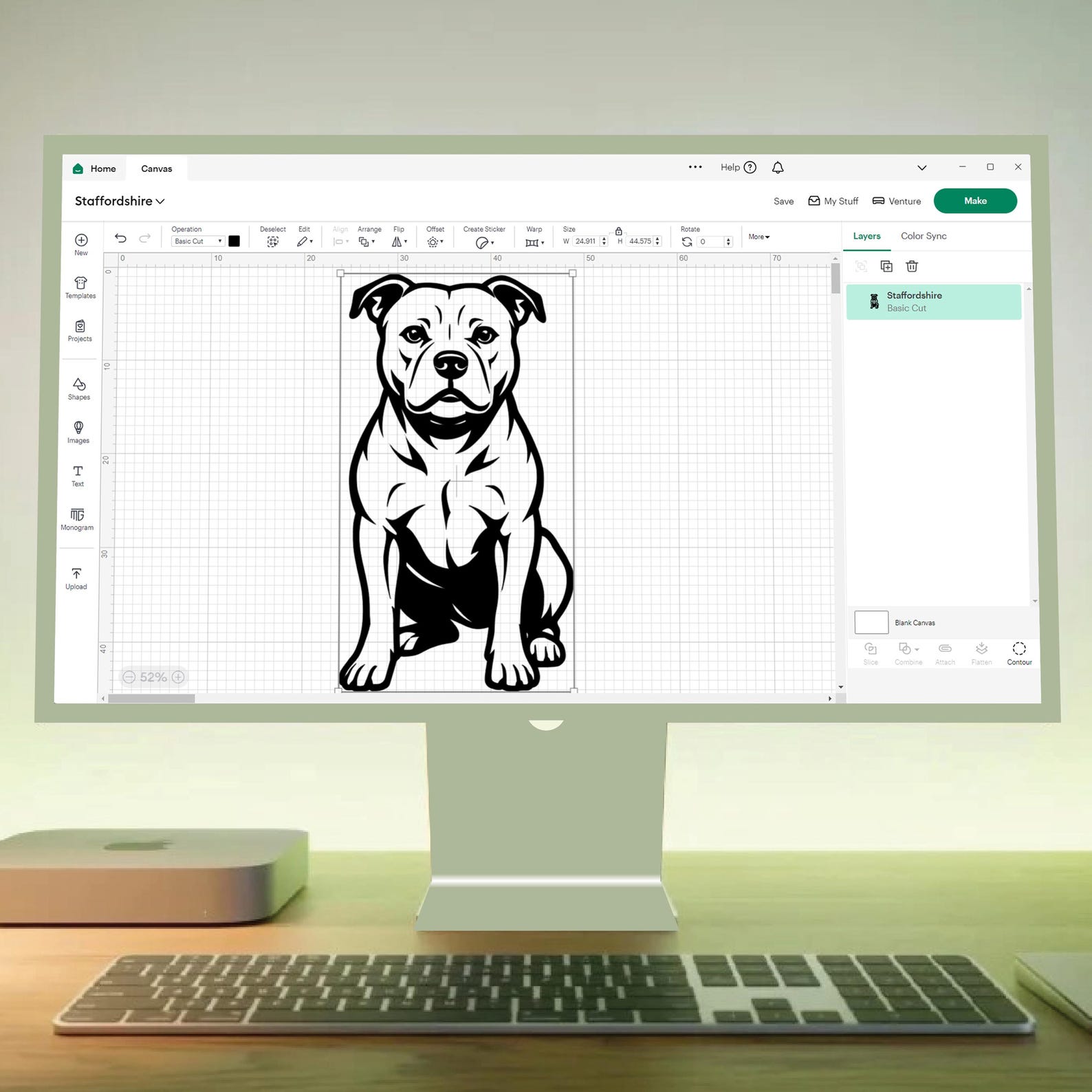 Staffordshire Bull Terrier Clipart Bundle: Staffy Dog SVG, PNG, PDF ...