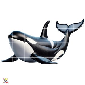 Orca Clipart PNG | 10 Image Bundle - Etsy