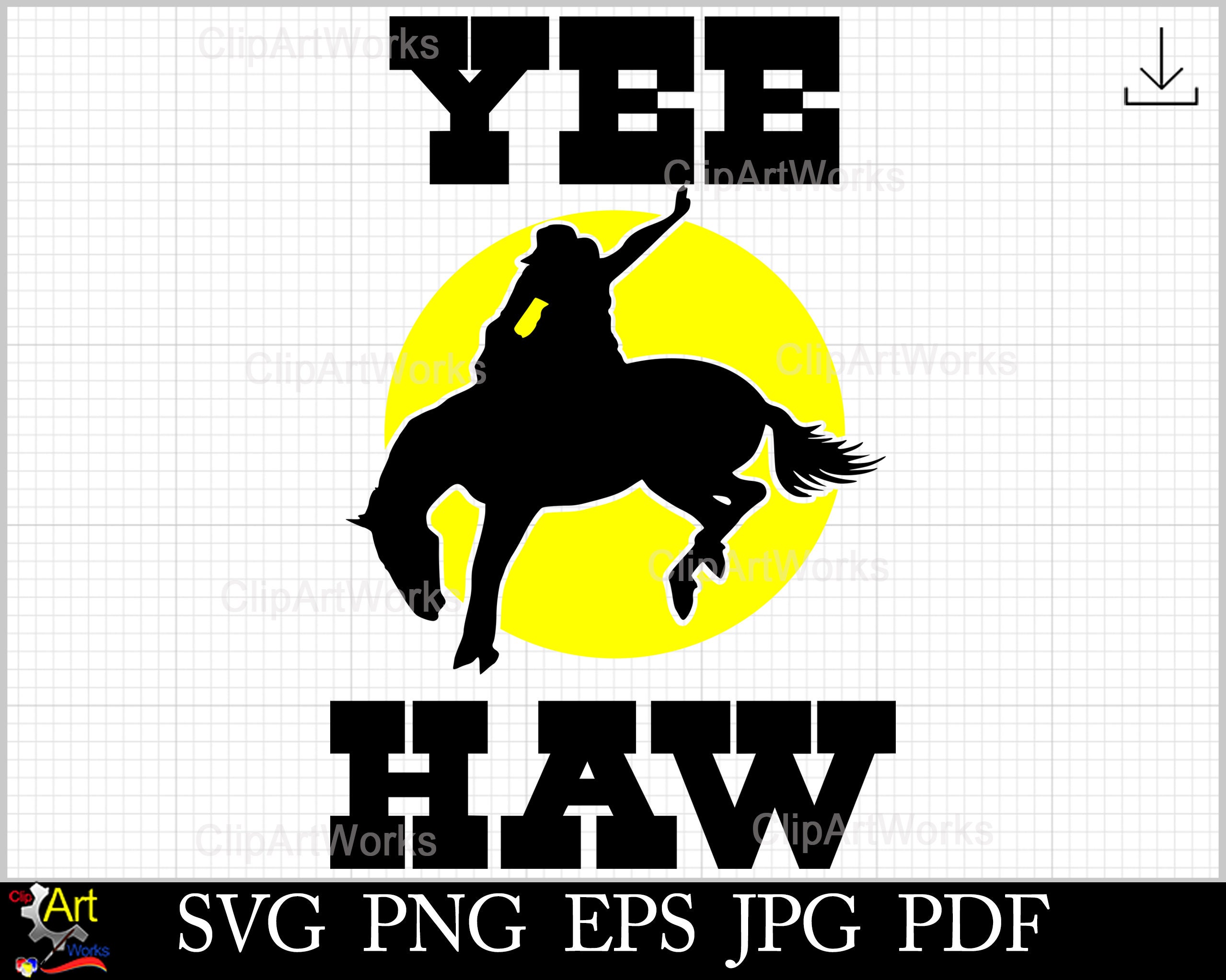Free Yeehaw Clipart