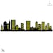 City Skyline Buildings Clipart - Etsy