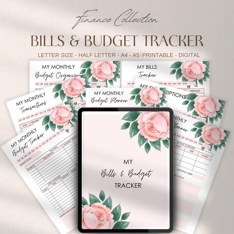 Bill Organizer - Etsy