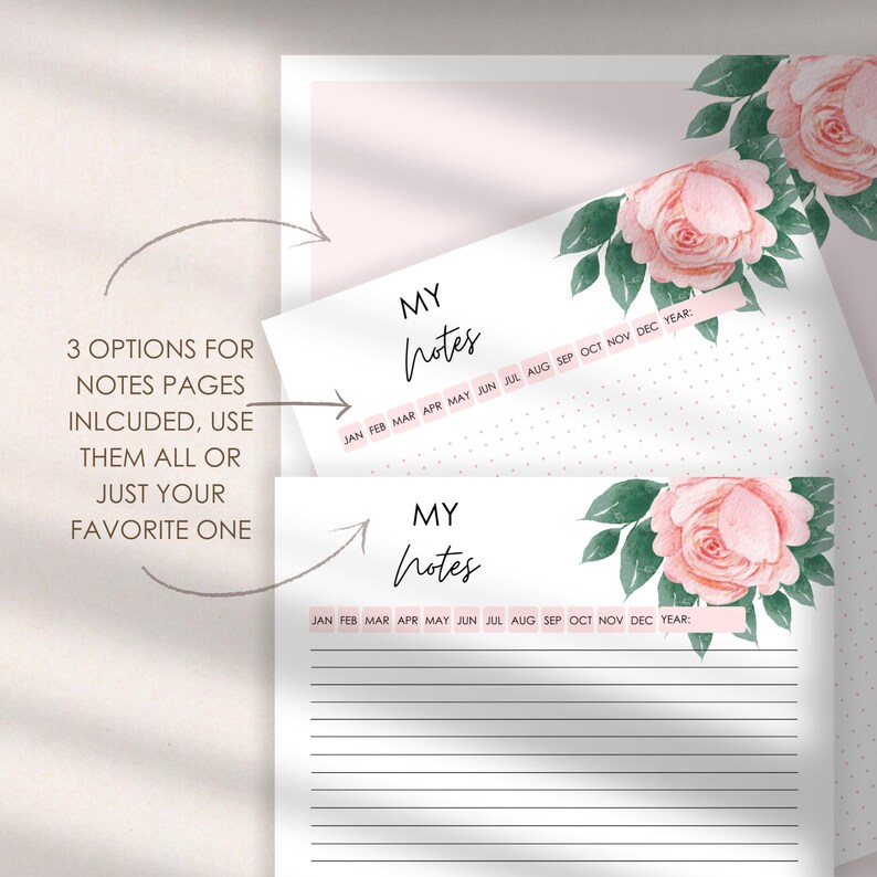 Pink Bill & Budget Tracker: Finance Journal Printable (digital Download ...