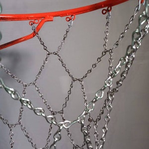 Basketball Chain Net Stainless Steel Standard Size - Etsy