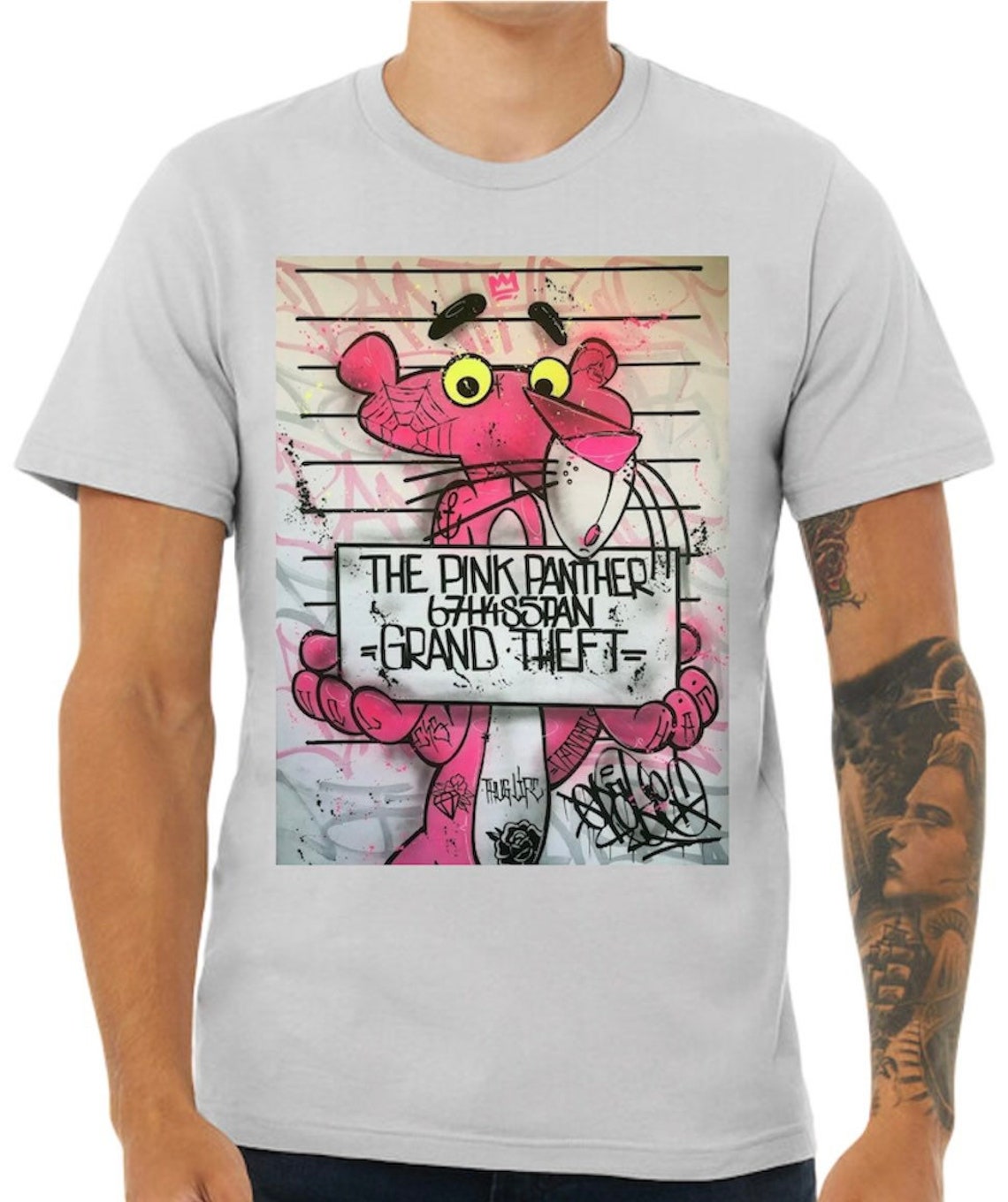 Pink Panther T-shirt - Etsy
