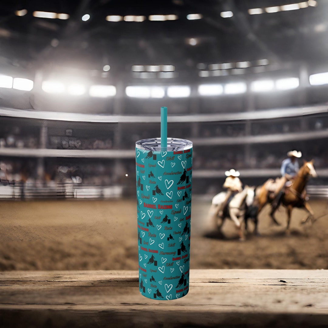 Barrel Racing Tumbler, Rodeo Tumbler, Barrel Racer Tumbler, Barrel ...