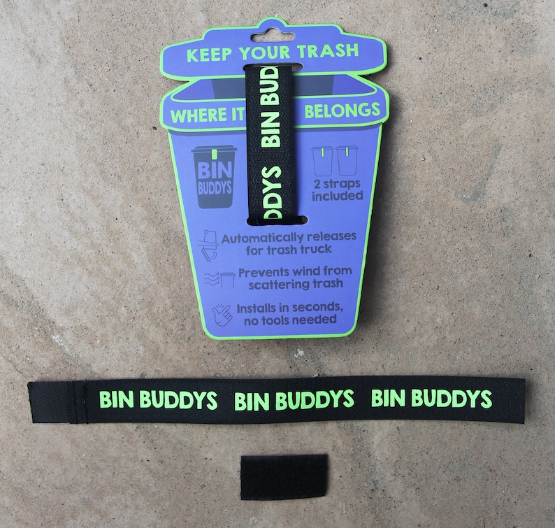 Bin Buddys - Keep Your Trash Where It Belongs (2/pack) - Etsy