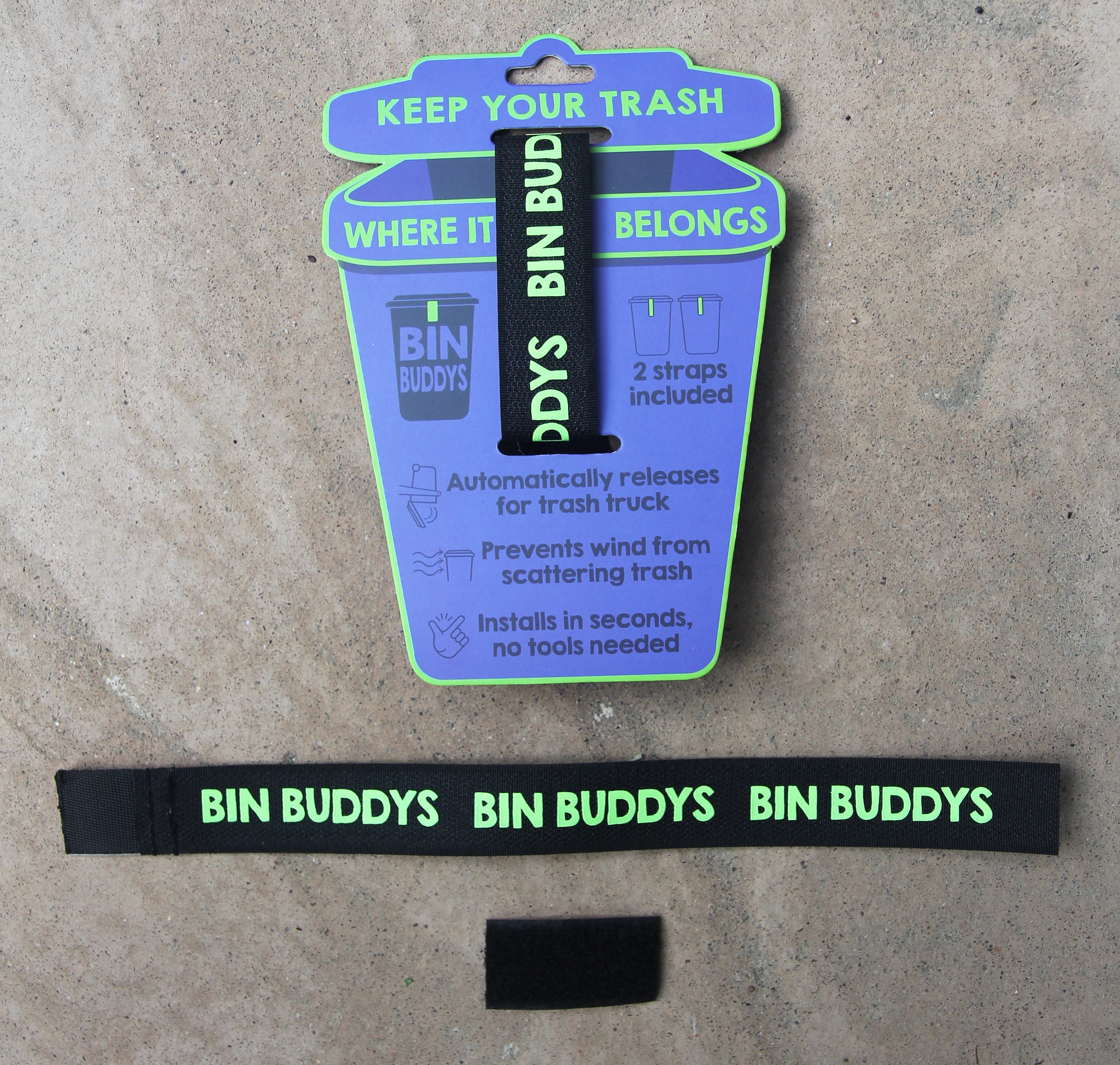 Bin Buddys - Keep Your Trash Where It Belongs (2/pack) - Etsy