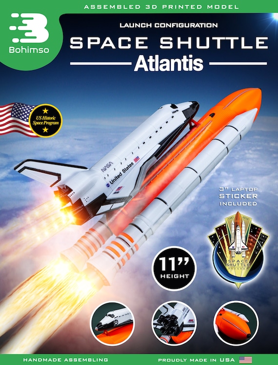 Space Shuttle Plastic Models