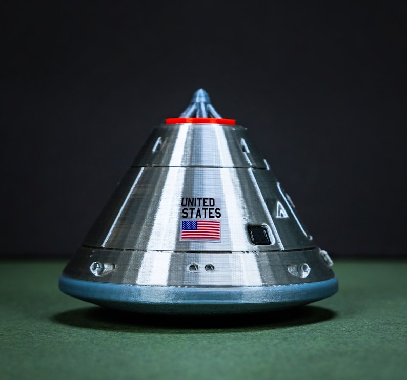 Apollo 11 Capsule command Module Columbia Plastic Model - Etsy UK