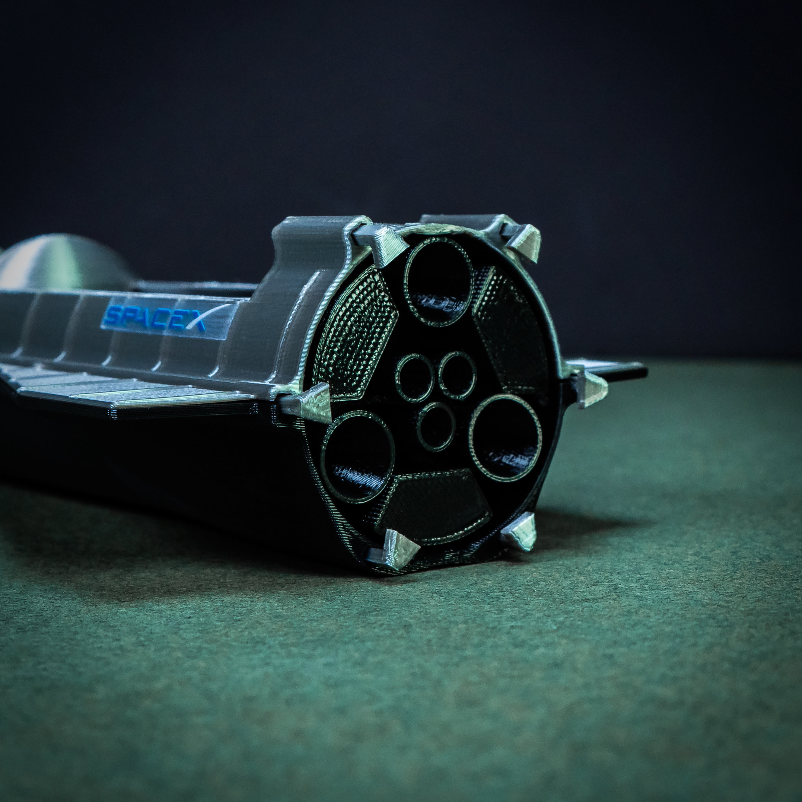 STARSHIP Cutaway Spaceship Plastic Model Rocket Spacex | Etsy UK