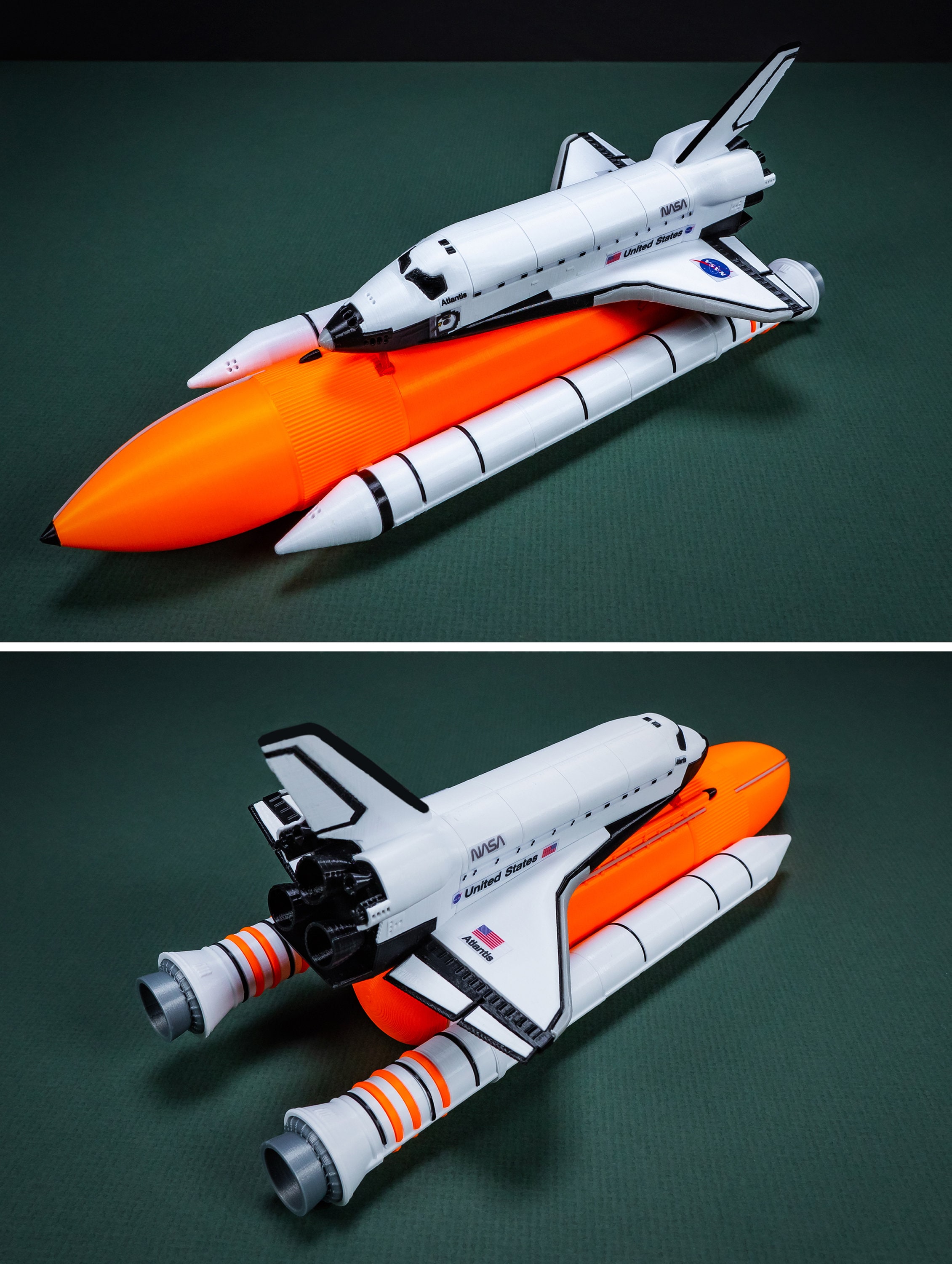 Spacecraft Plastic Models