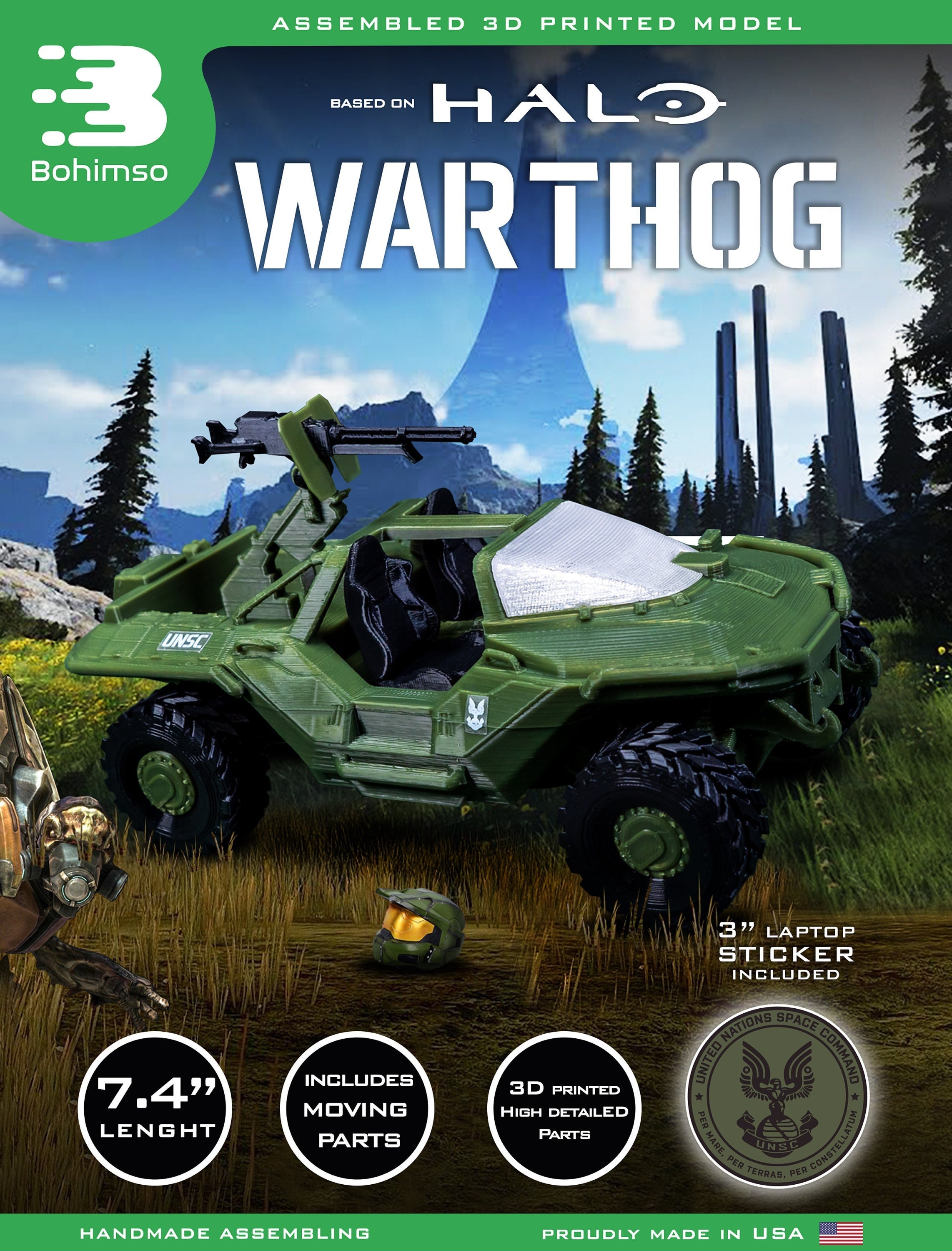 Halo Warthog Full View