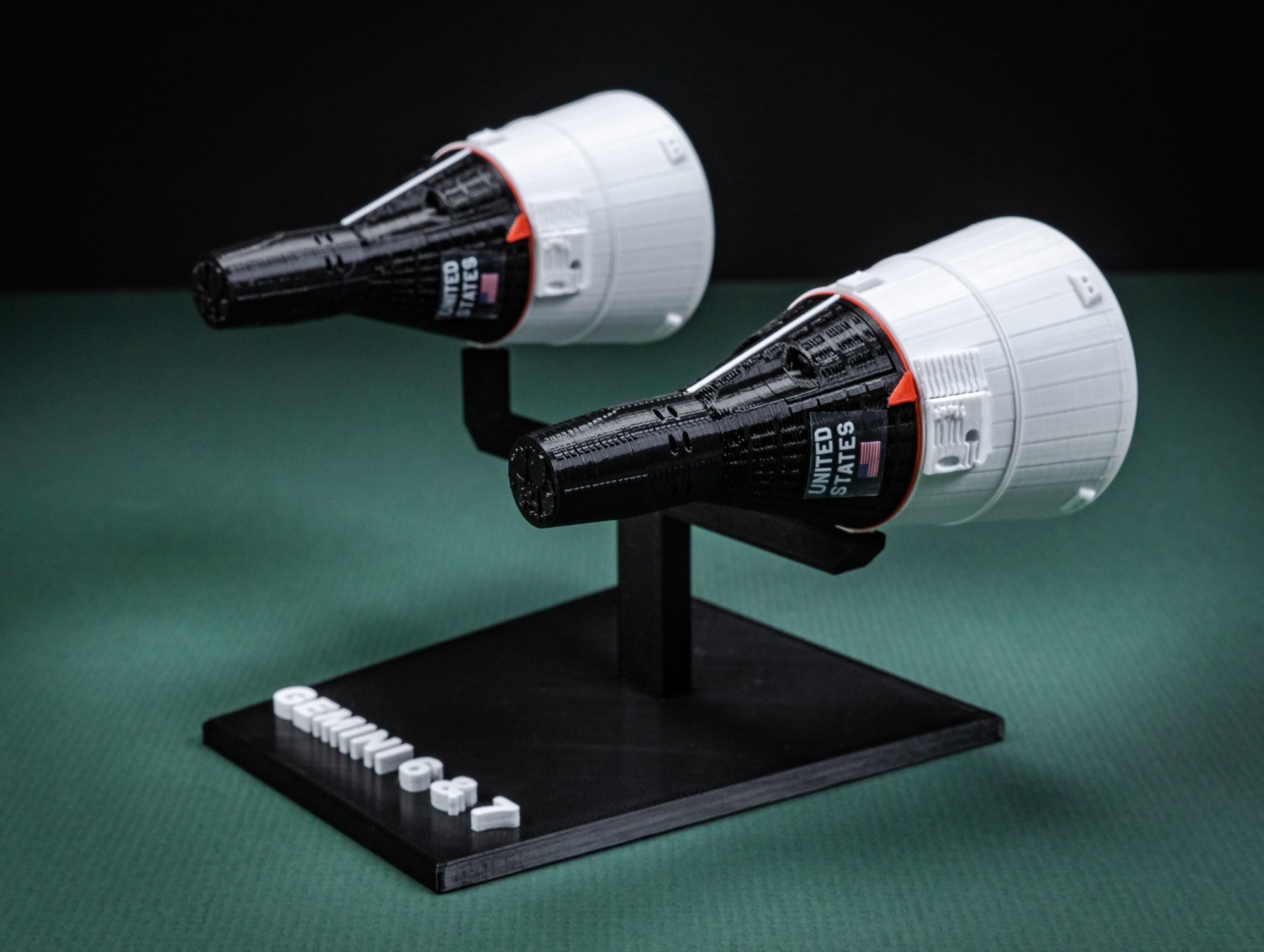 Gemini Spacecraft Diecast Models