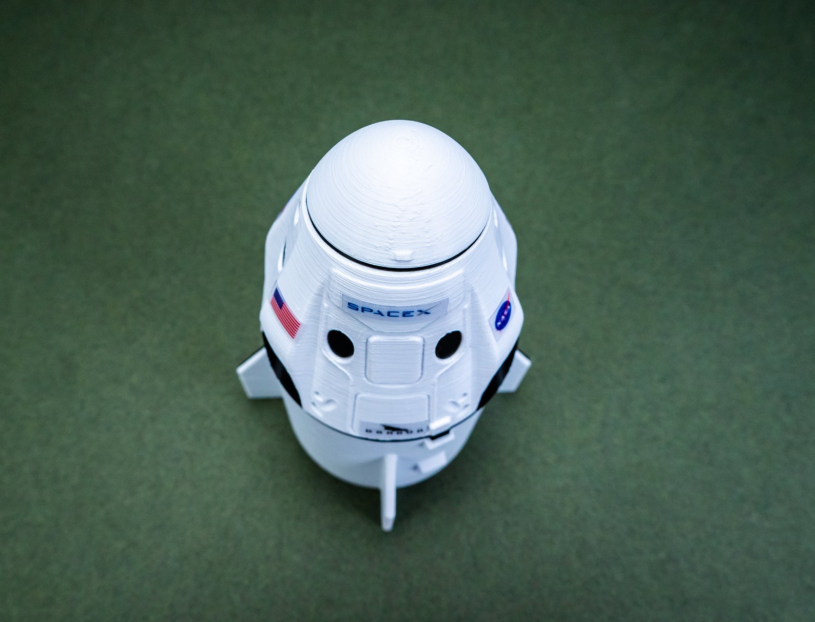 DRAGON 2 Plastic Basic Model Spacex NASA Crew Dragon - Etsy