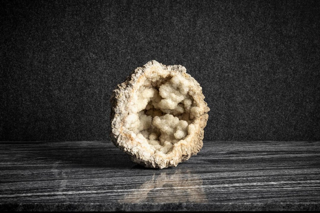 Gypsum Geode Specimen - Etsy