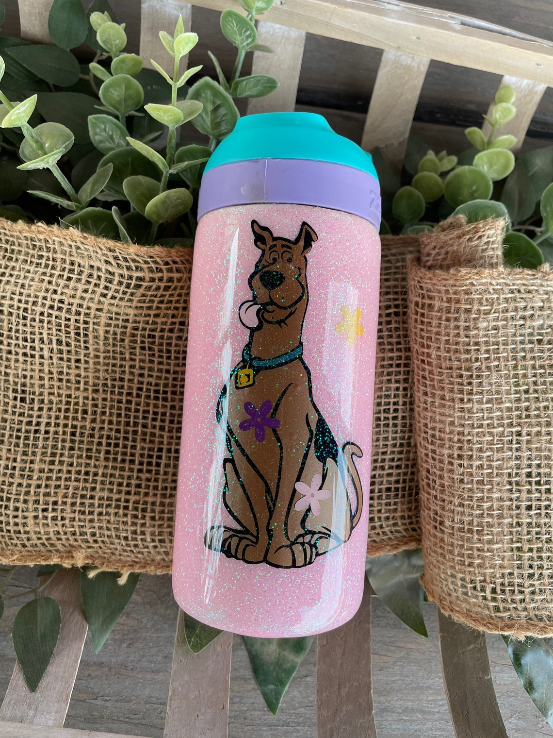 Scooby Doo themed tumbler for kids / childrens cup / scooby / | Etsy