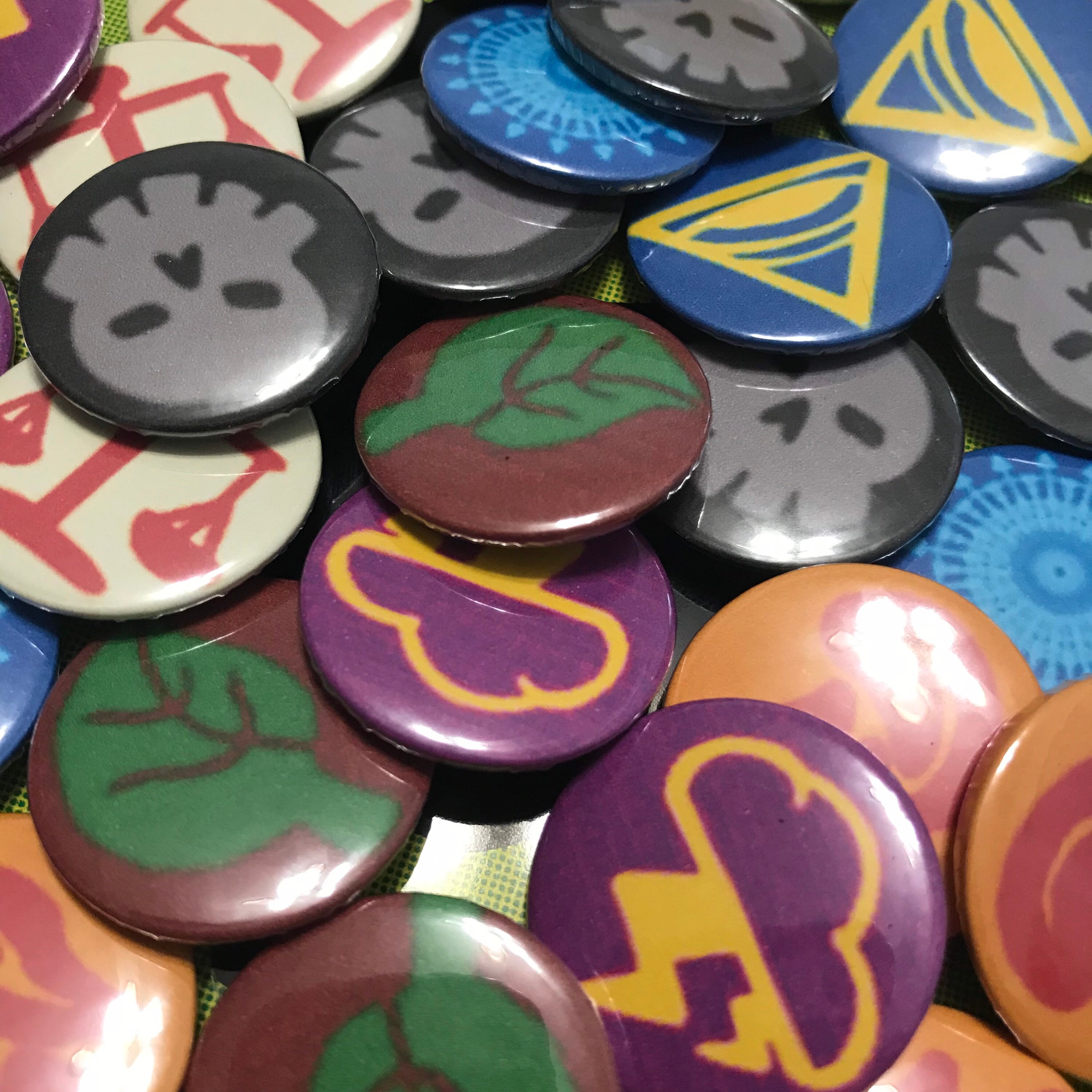 Wizard101 Online Video Game School Pinback Buttons - Etsy