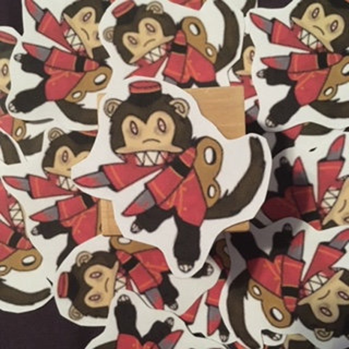 Dark Deception Sticker Murder Monkeys - Etsy