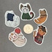 Horror Icons - Cat Stickers - Horror Movies - Etsy