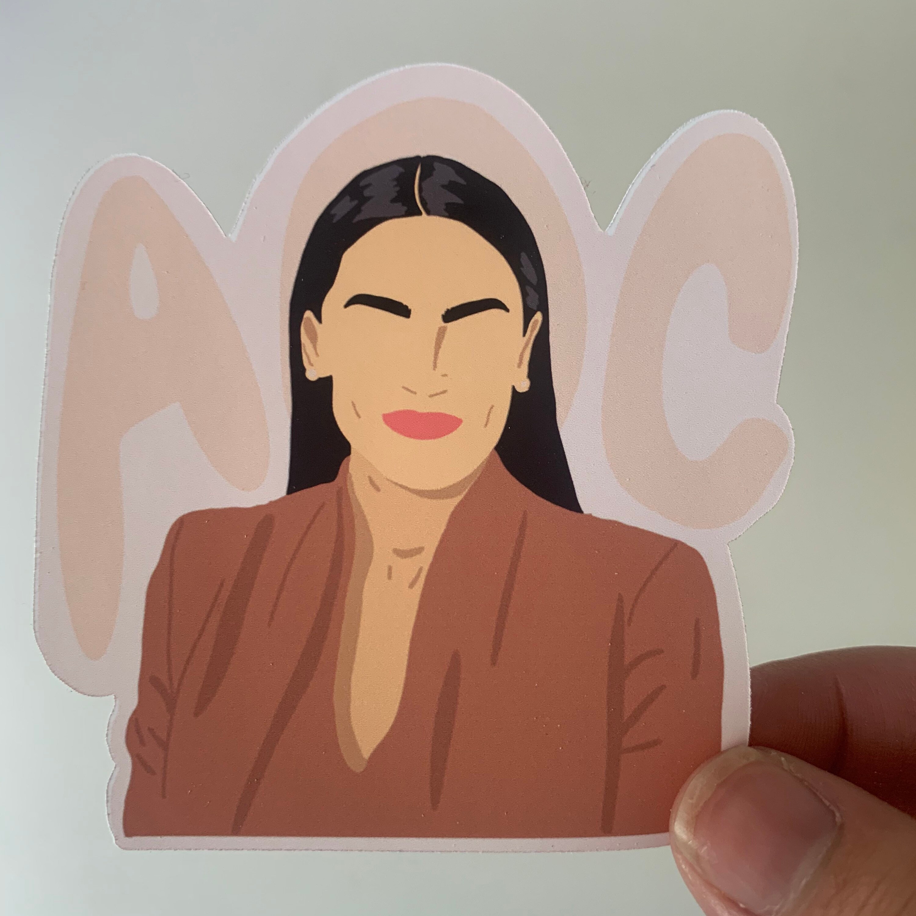 Alexandria Ocasio-cortez AOC Sticker | Etsy