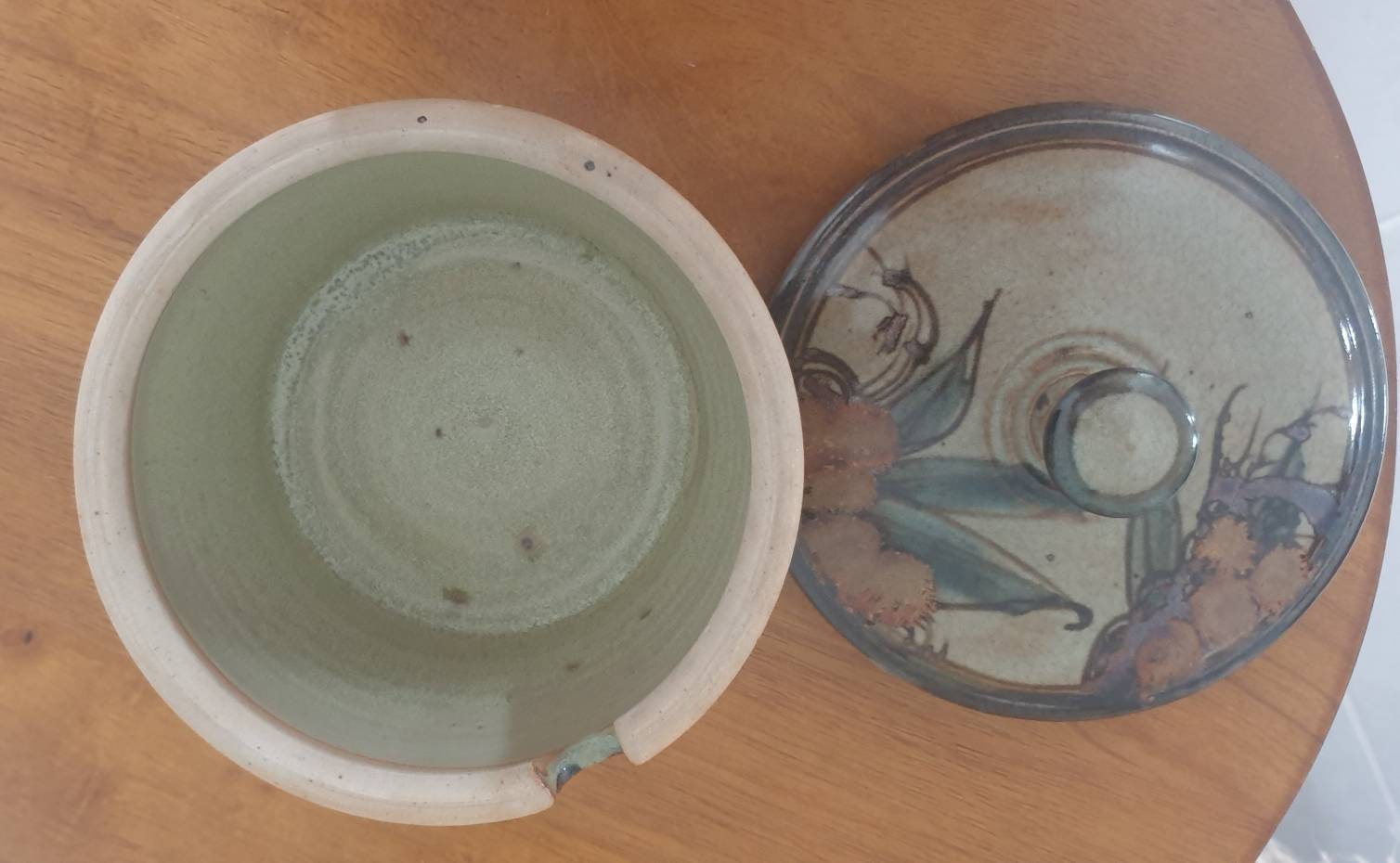 Vintage Maldon Pottery - Jar With Lid. - Etsy