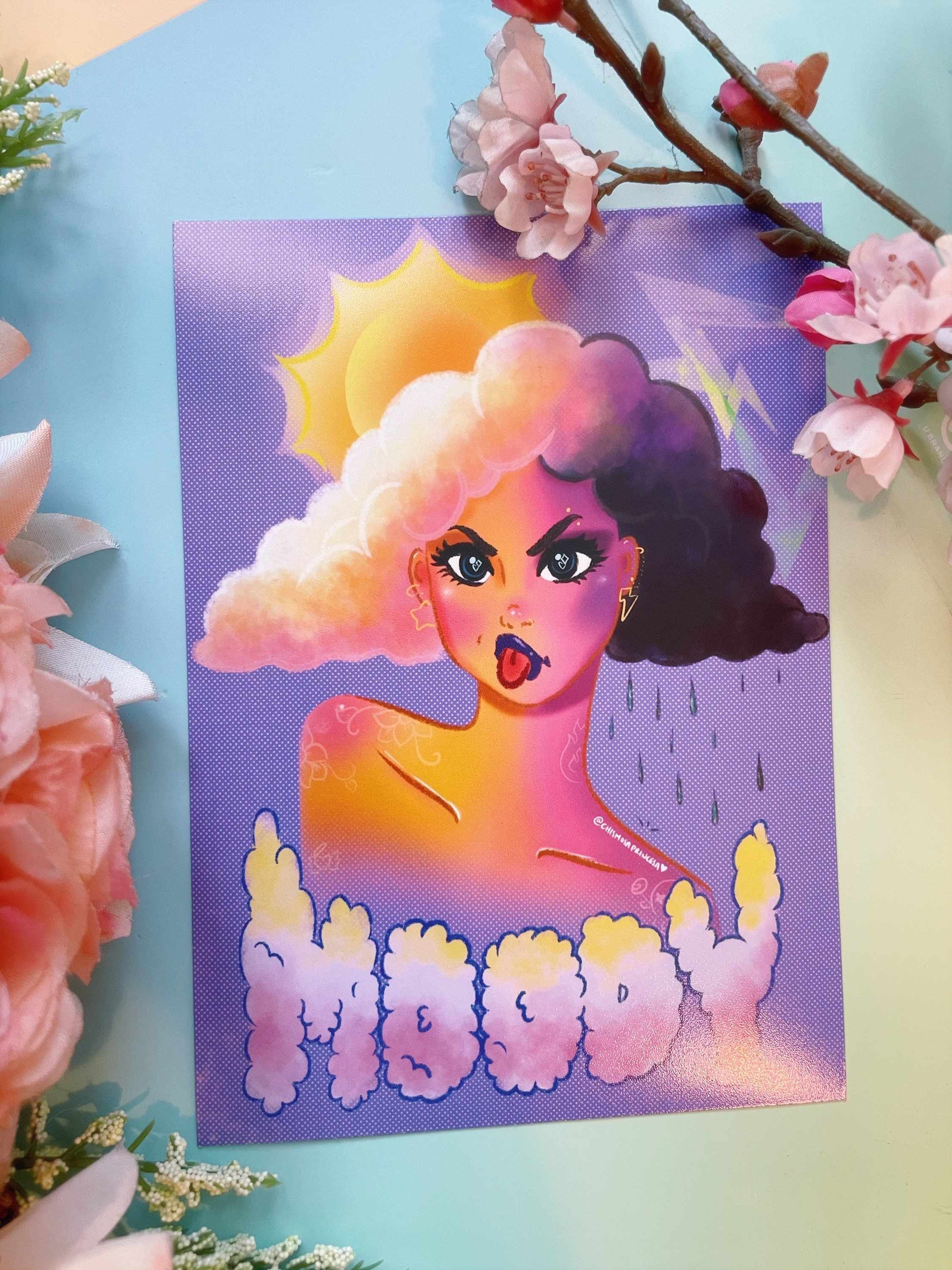 Moody Babe Print / Moody Art / Moody Girl / Prints for Wall - Etsy