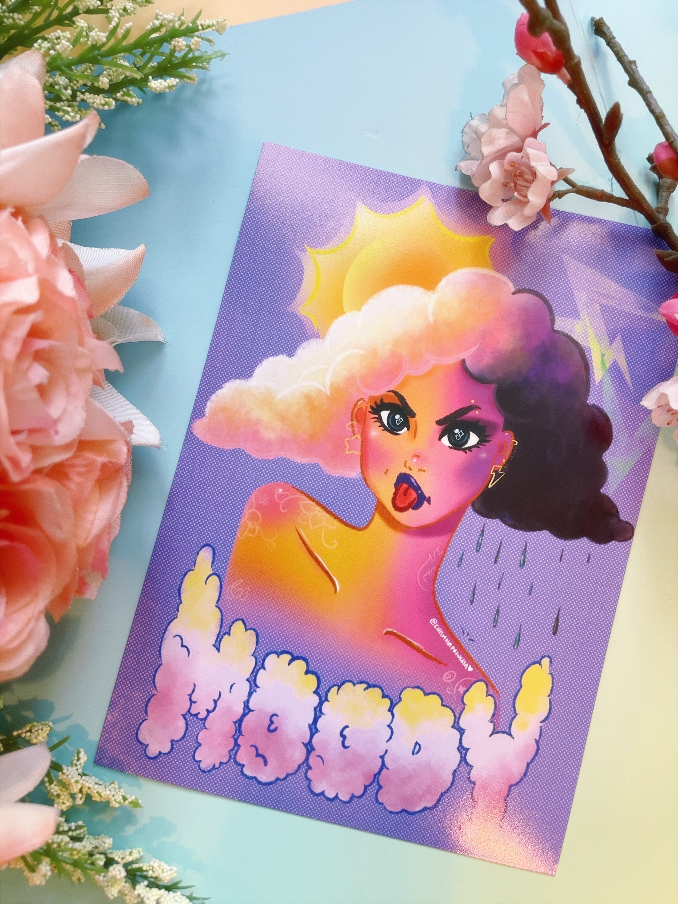 Moody Babe Print / Moody Art / Moody Girl / Prints for Wall - Etsy