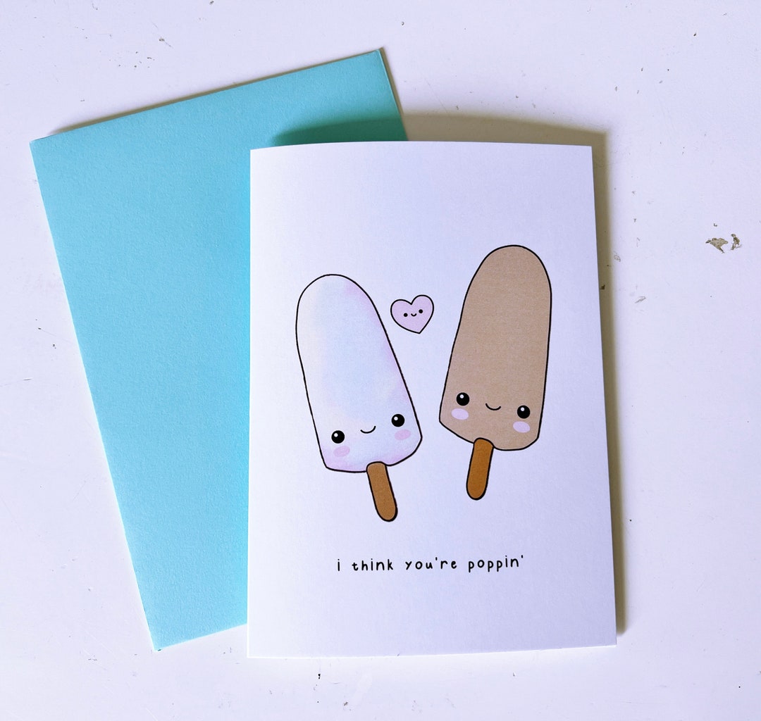 Paddle Pop Ice Cream Card Aussie Icons greeting Card, Pun Card ...