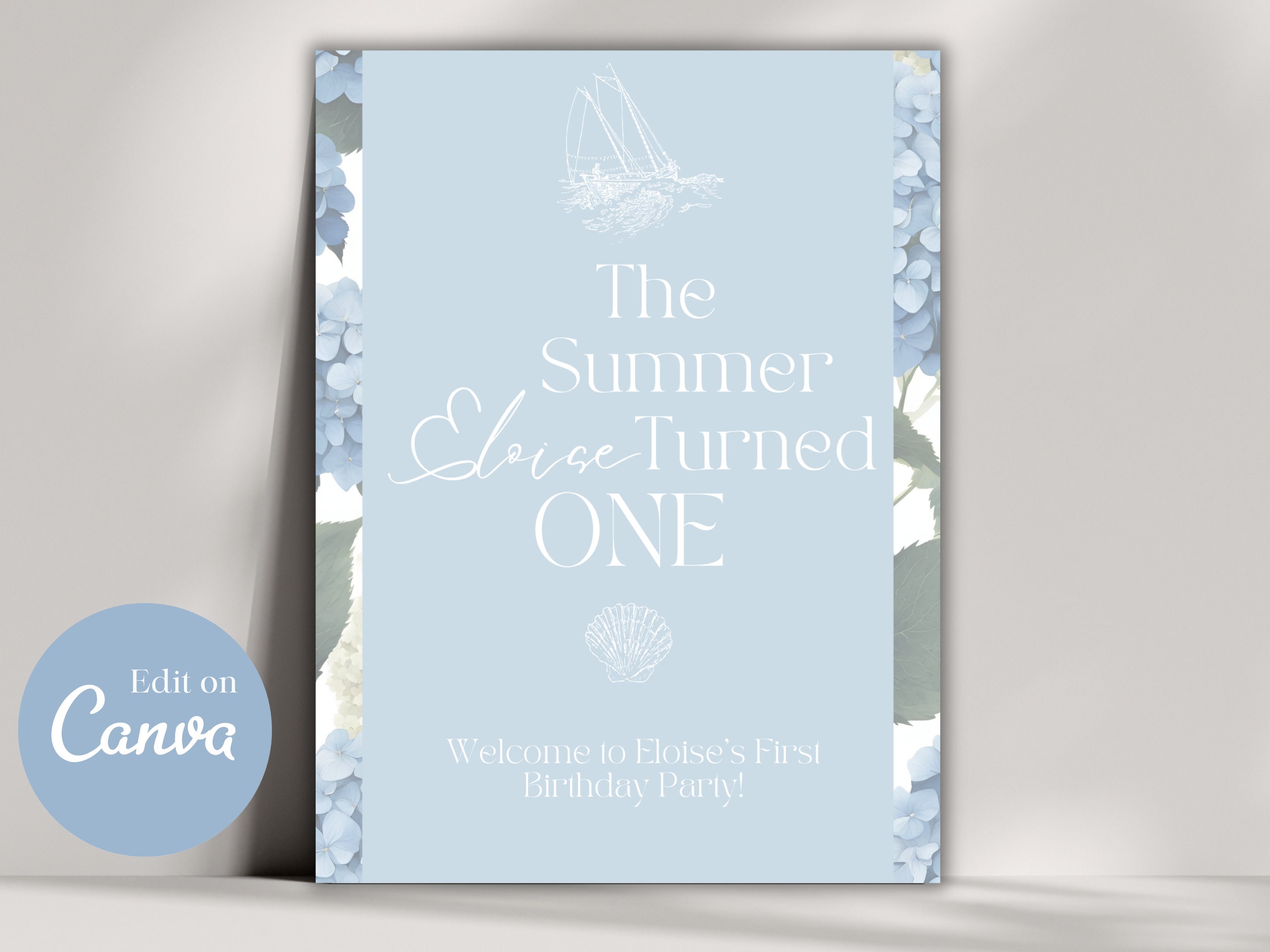 The Summer I Turned One Welcome Sign, the Summer I Turned Pretty ...