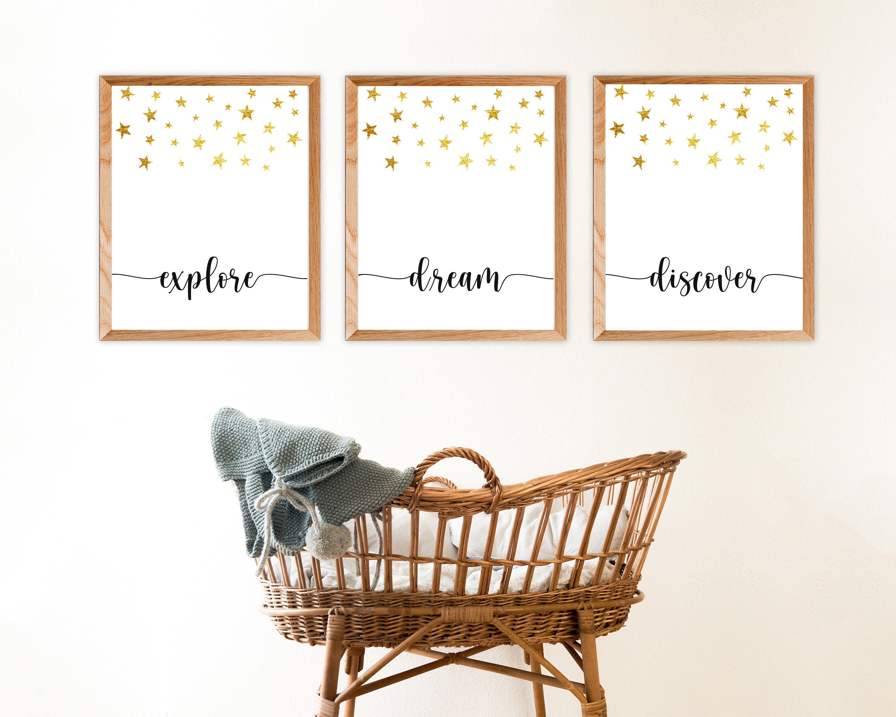 Explore Dream Discover Art Prints, Nursery Decor, Kid's Room Art ...