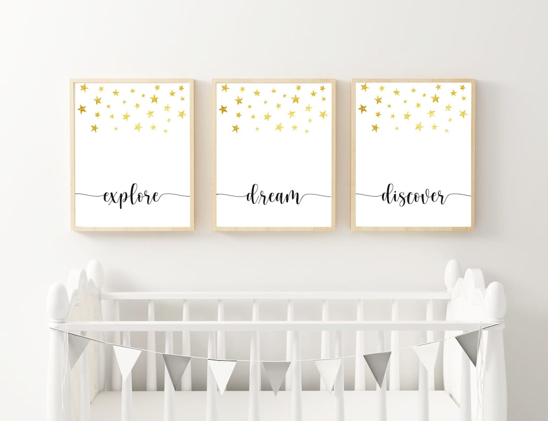 Explore Dream Discover Art Prints, Nursery Decor, Kid's Room Art ...