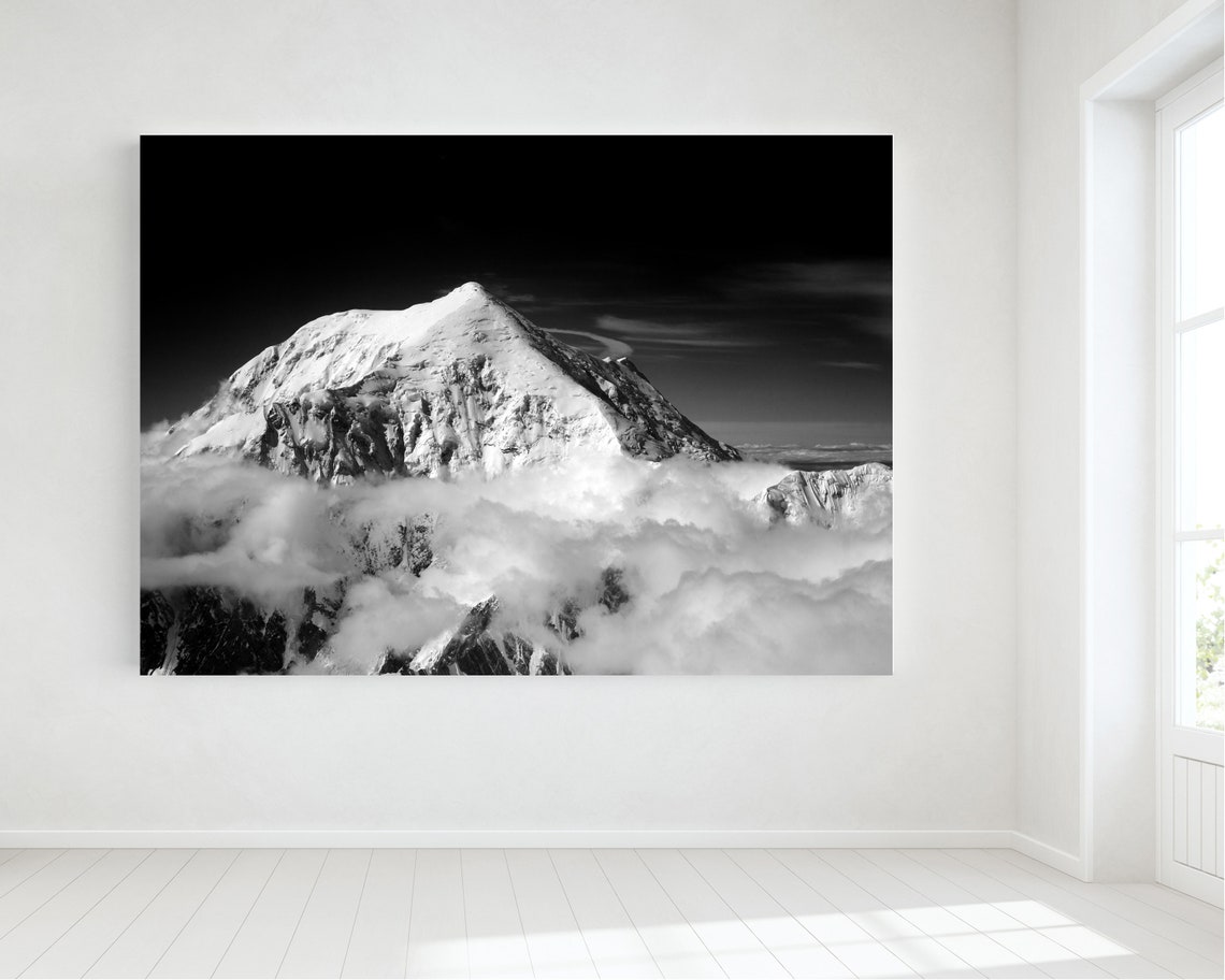 Landscape Photography, Snowy Mountains, Black & White Photography ...