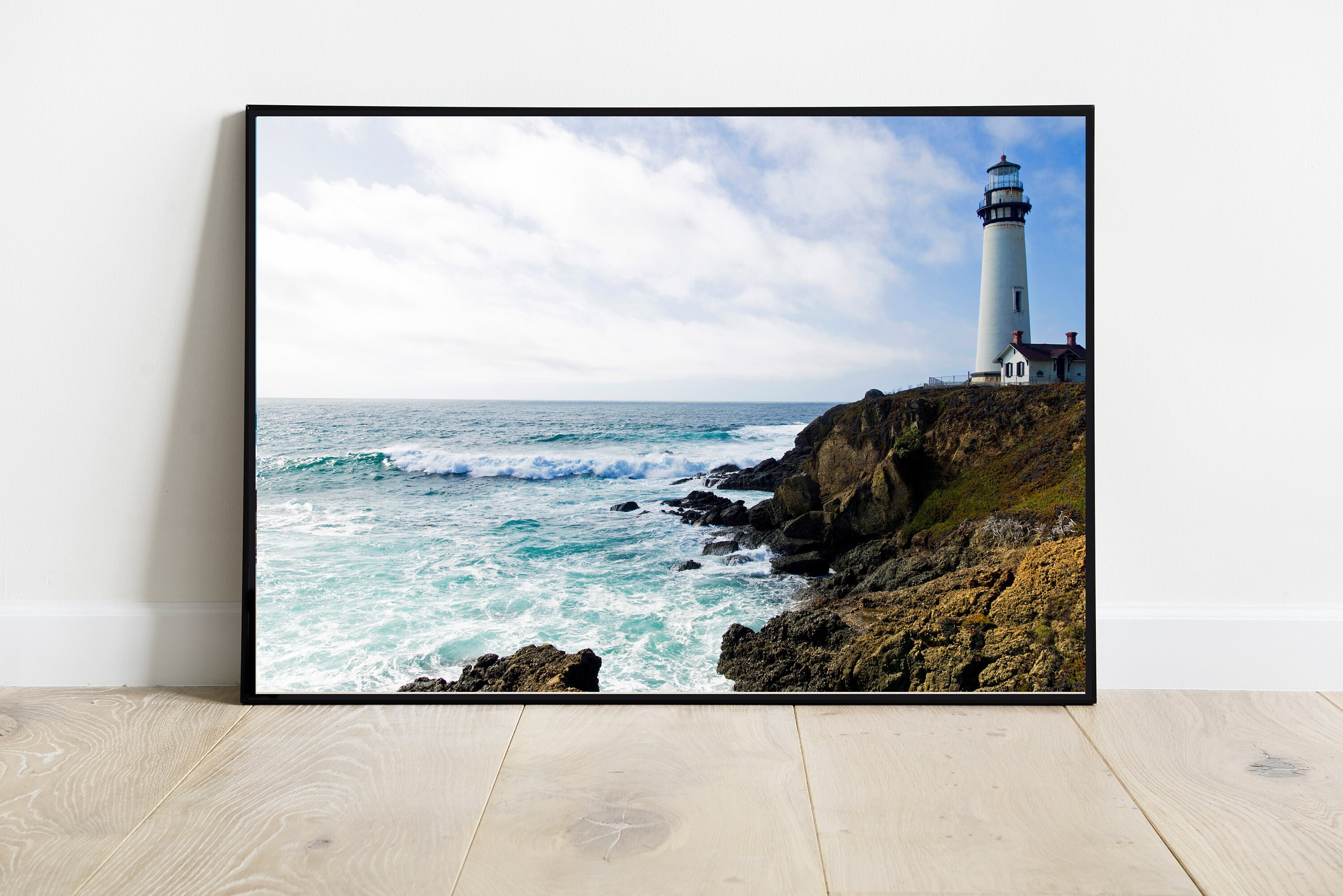 Lighthouse Photograph, Fine Art Print, Lighthouse Art Print, Large Wall ...
