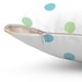 Polk-a-dot Pillow Cover, Blue, Gree & Yellow Polka Dots, Boy's Nursery ...
