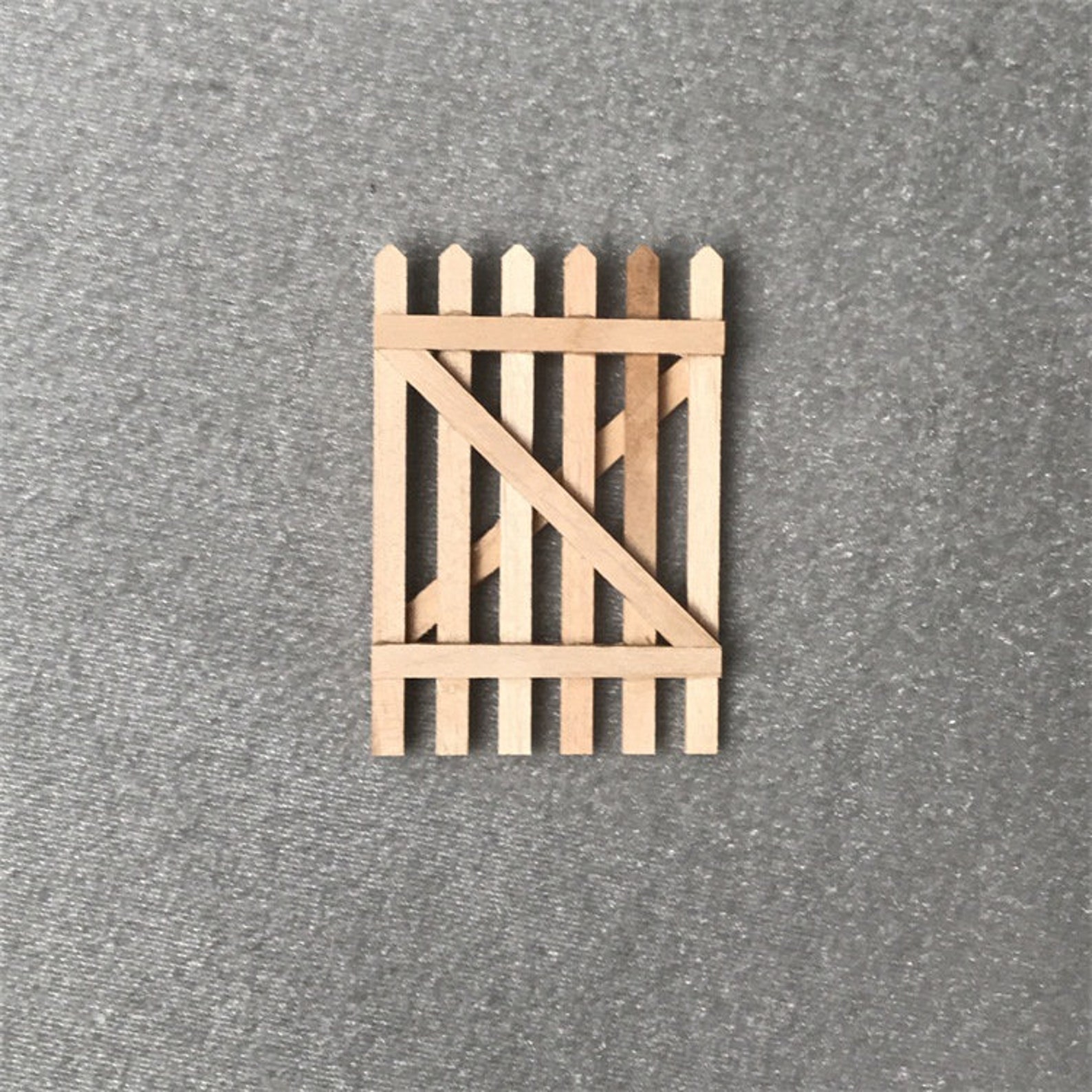 Dollhouse Miniature Fence Railing Modern Doll House Decor 1:12 | Etsy