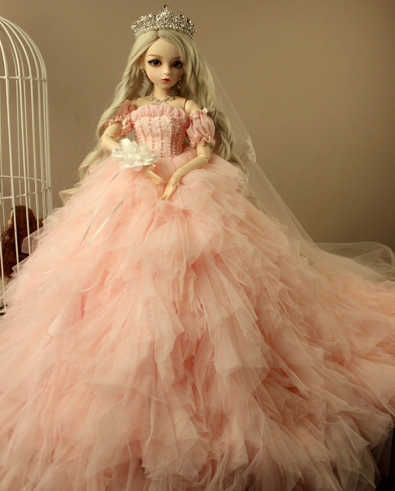 Full Set Bjd Doll 60cm With Clothes Handmade Beauty Toy 1 3 Etsy
