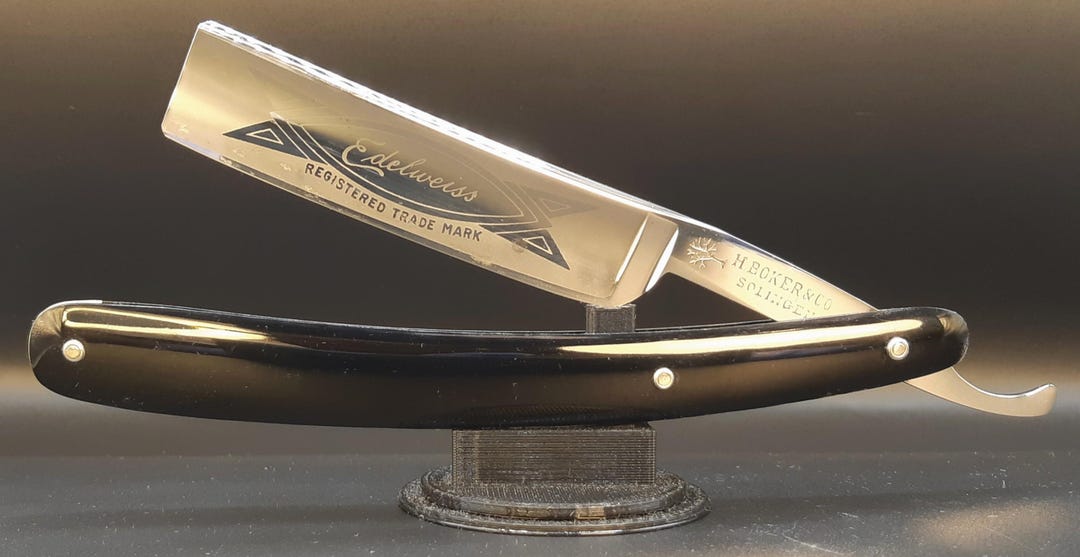 Vintage 11/16 Boker Edelweiss Straight Razor - Etsy UK