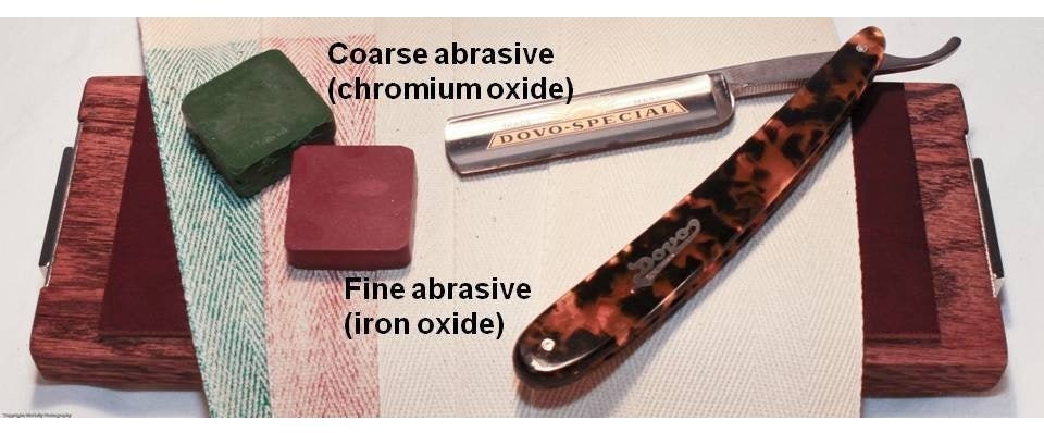 Razor Strop: Wide, Double Sided Latigo Leather & Linen Strop - Etsy ...