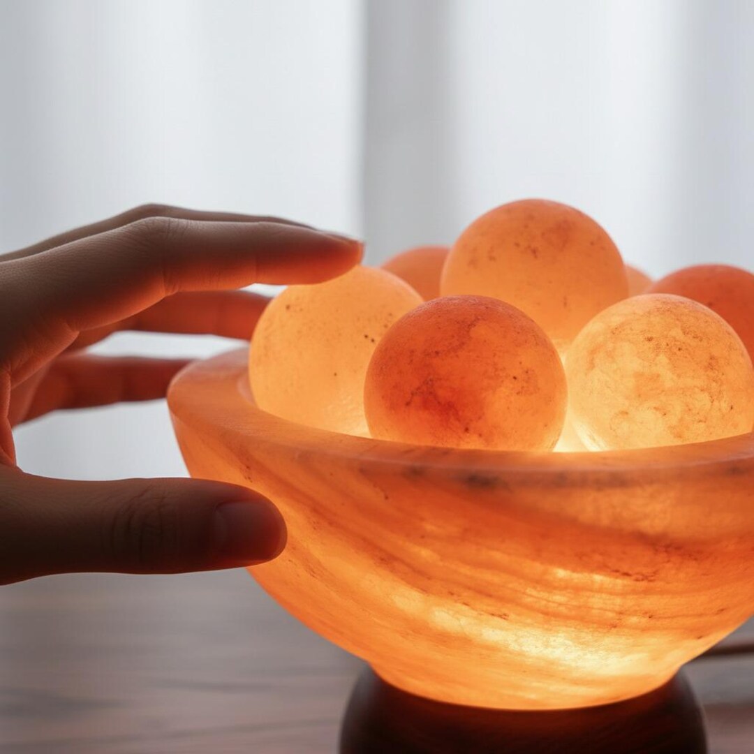 Himalayan Abundance Bowl With Healing Massage Balls — Adjustable ...