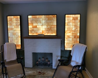 48 X 48 Salt Wall LED Backlights Himalayan - Etsy
